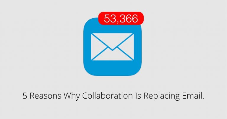 5 Reasons Why Collaboration Is Replacing Email - Overcast HQ